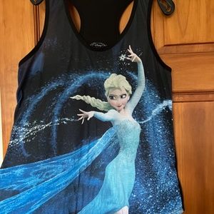 Disney | Tops | Disney Frozen Elsa Tank Top | Poshmark